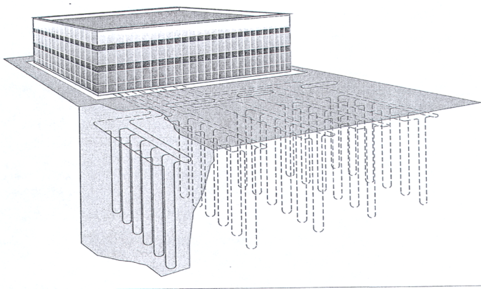 Commercial Geothermal Ground Heat Exchanger_Office_Parking Lot - Aztech Geo